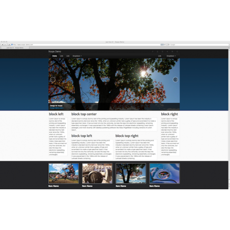 Theme XD_BTSLIDE for Xoops